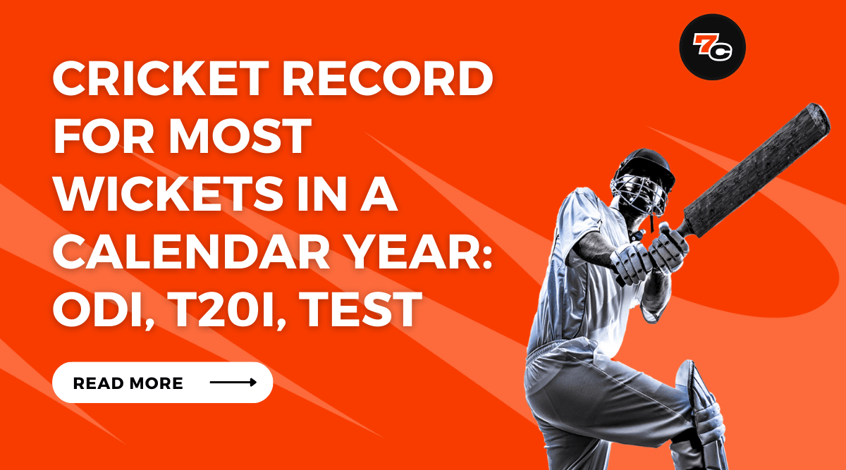 Cricket Record for Most Wickets in a Calendar Year: ODI, T20i, Test ...